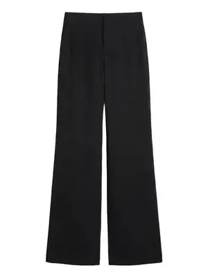 REFORMATION Vida Low-rise Wide Leg Trousers - Black