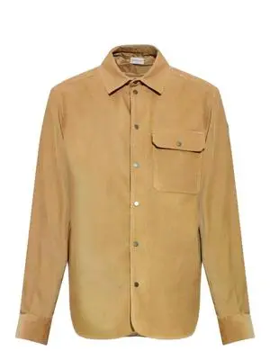 Moncler Corduroy Shirt Neutrals