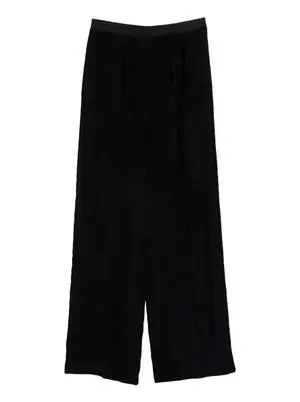 FORTE_FORTE Forte Forte Ribbed Texture High-Waisted Trousers