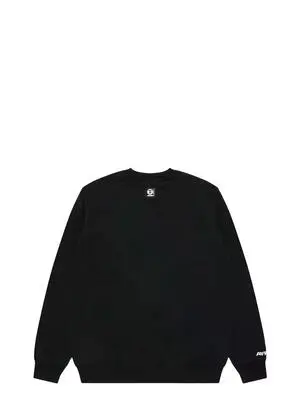 AAPE BY *A BATHING APE Heart-patch Sweatshirt - Black