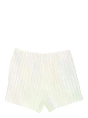 BAMBAH Bambah Pinstripe Linen Shorts
