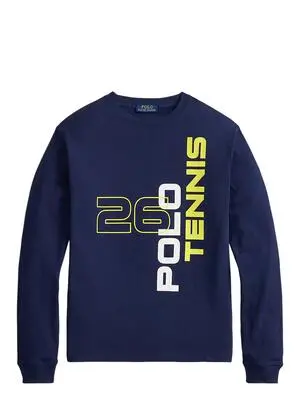 Ralph Lauren Us Open Graphic Jersey Long-sleeve Tee - Refined Navy