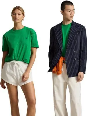 Ralph Lauren Us Open Classic Fit Jersey T-shirt Billiard