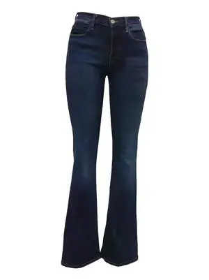 FRAME Navy Flared Cut Jeans - Blue