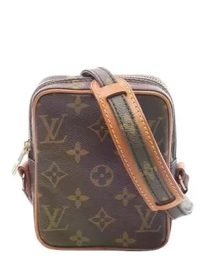 LOUIS VUITTON Monogram Mini Danube Crossbody Bag - Brown