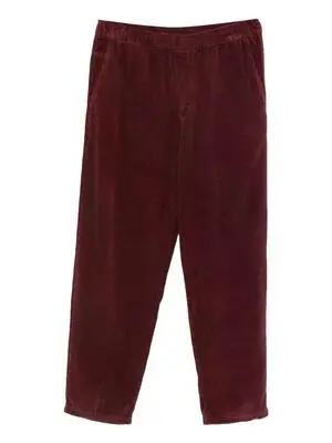 American Vintage Padow Corduroy Straight-leg Trousers - Red
