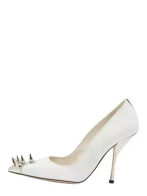 ALEXANDER MCQUEEN Alexander McQueen Punk Studded Pointed Toe Stiletto Pumps