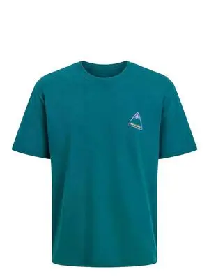 REVOLUTION NOW Logo-print Crew-neck T-shirt - Green