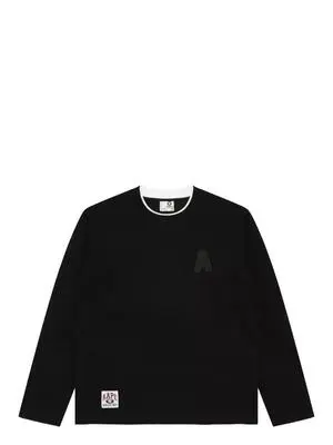 AAPE BY *A BATHING APE ""a"" Logo-patch Layered-effect T-shirt