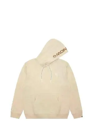 AAPE BY *A BATHING APE Aapenow Moonface-detail Hoodie - Neutrals