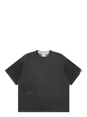 AAPE BY *A BATHING APE Camouflage-print T-shirt - Grey