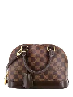 LOUIS VUITTON Alma Handbag Damier Bb Shoulder Bag - Brown