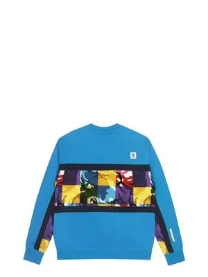 AAPE BY *A BATHING APE Logo-print Sweatshirt - Blue