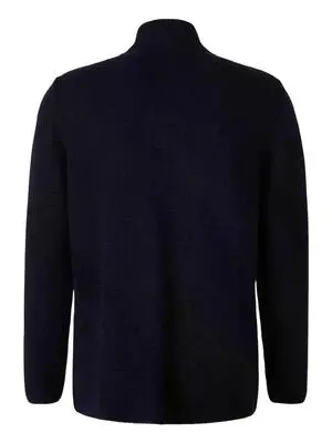 LARDINI Lardini Virgin Wool Basket-Weave Cardigan