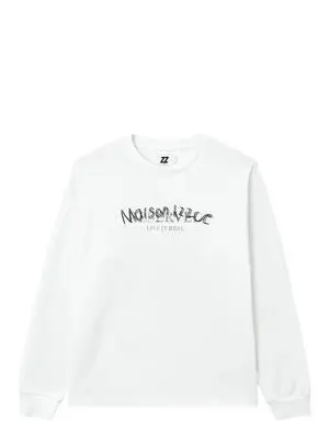 Izzue Logo-print Long-sleeve T-shirt - White