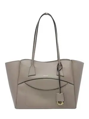 HIDESINS HIDESINS Premiere Leather Tote Bag Neutrals