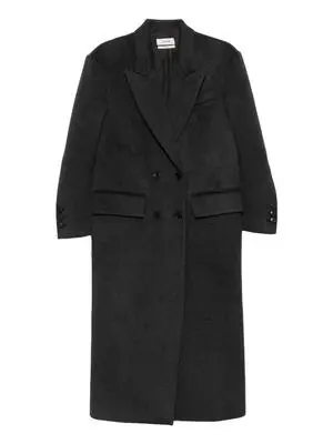 SYSTEM System Double-Breasted Peak-Lapel Coat