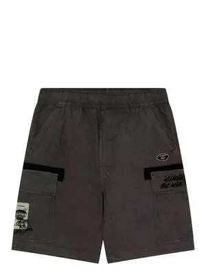 AAPE BY *A BATHING APE Moonface Cargo Shorts - Grey