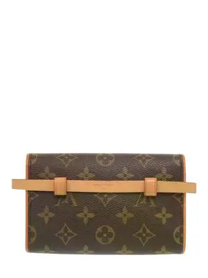 LOUIS VUITTON 2001 Monogram Pochette Florentine Belt Bag