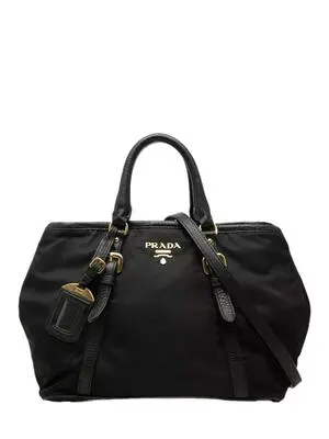 Prada Tessuto Satchel - Black