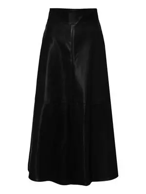 THE EXTREME COLLECTION High-waisted Midi Skirt - Black
