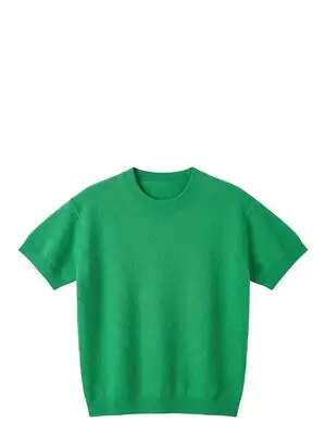 BRODIE CASHMERE Tina Cashmere Tank - Green