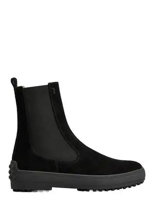 TOD'S Tod's Suede Winter Gommino Ankle Boots