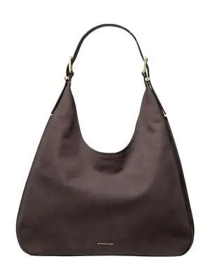 Michael Kors Nolita Large Hobo Shoulder Bag - Chocolate-colored