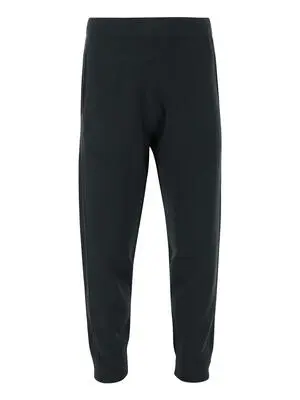 Berluti Elastic Waist Casual Pants - Black
