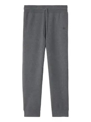 Burberry Cashmere Blend Jogging Pants - Grey