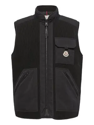 Moncler Lenevra Down Vest - Black