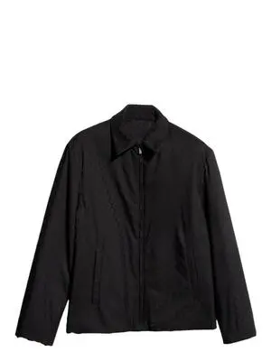 Gucci Reversible Wool Zip Jacket - Black