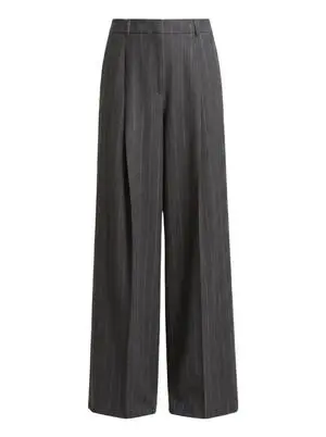 PESERICO Peserico Striped Pleated Trousers