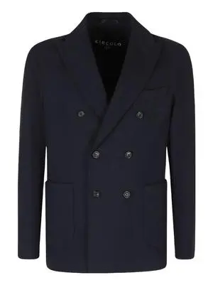 CIRCOLO 1901 Double-breasted Blazer - Blue