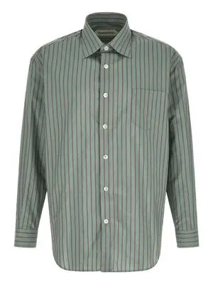 NAMACHEKO Striped Shirt - Gray