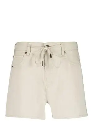 FRAME Frame Off Duty Relaxed-Fit Shorts Beige