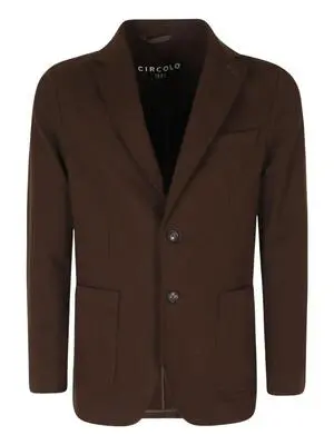 CIRCOLO 1901 Single-breasted Blazer - Brown