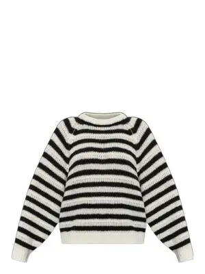 LISA YANG Lisa Yang Reni Striped Knitted Sweater