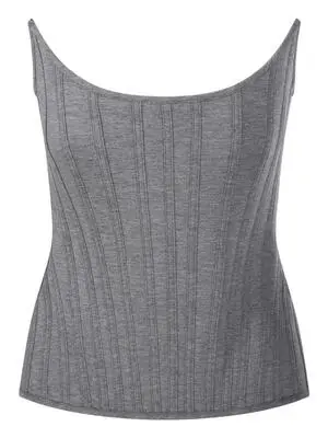 Giuseppe Di Morabito Sleeveless Vest - Grey