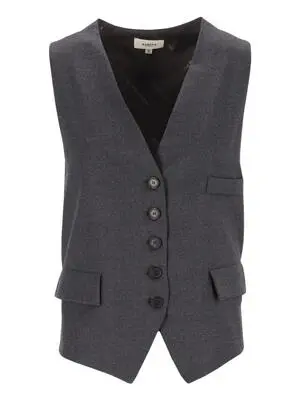 Barena Venezia Romeo Buttoned Waistcoat Jacket - Grey