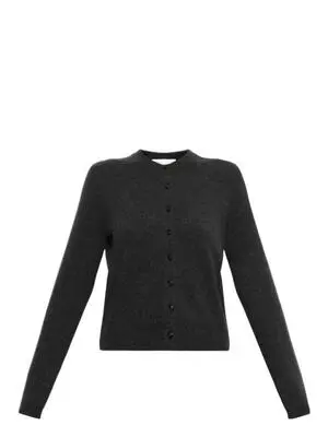 LISA YANG Karia Cashmere Cardigan - Charcoal-grey