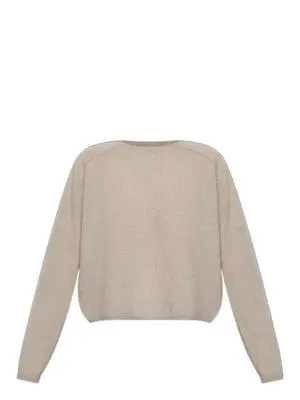 LISA YANG Lexia Cropped Sweater - Beige