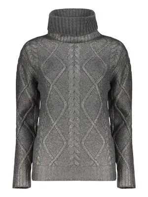 Herno Lamé-effect Sweater - Grey