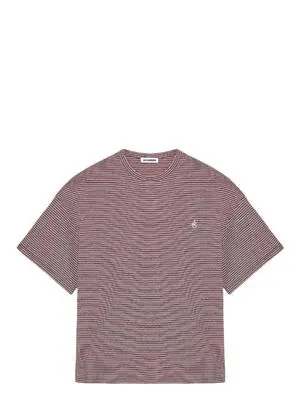 JIL SANDER Striped Cotton T-shirt - No