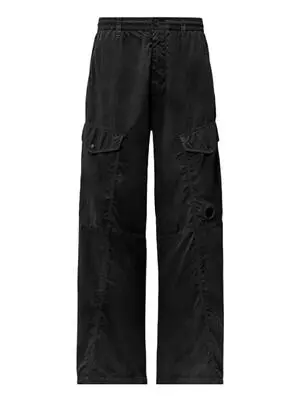 C.P. COMPANY Lens Detail Cargo Pants - Black