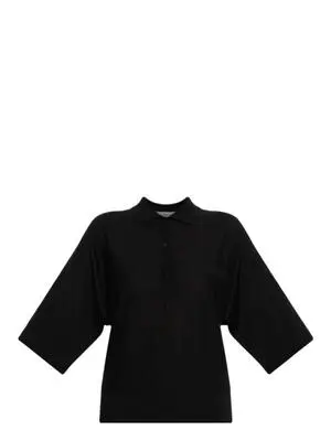 LISA YANG Lisa Yang Norie Polo Knitted Top