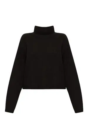 LISA YANG Lisa Yang Zerlina Boxy Turtleneck Knitted Sweater