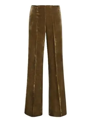 P.a.r.o.s.h Wide-leg Trousers With Crease Detail - No