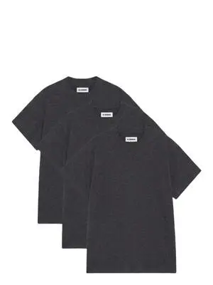 JIL SANDER Three-pack Of Short-sleeved T-shirts - Black