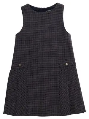 Emporio Armani Checked Dress - Blu